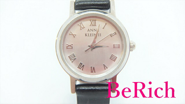 【楽天市場】アン クライン ANNE KLEIN レディース 腕時計 AL21E シルバー 文字盤 SS レザー 黒 ブラック アナログ ...