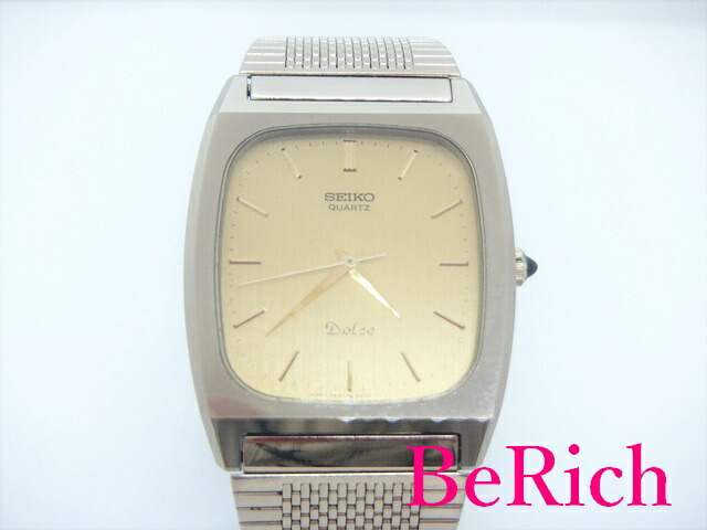 【楽天市場】セイコー SEIKO ドルチェ DOLCHE メンズ 腕時計 5931-5341 ゴールド 文字盤 SS アナログ クォーツ QZ ...
