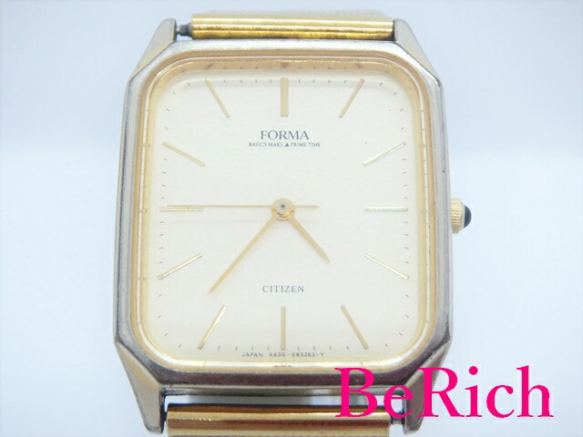 【楽天市場】シチズン CITIZEN フォルマ FORMA レディース 腕時計 4631-E63018 アイボリー 文字盤 SS ゴールド ...