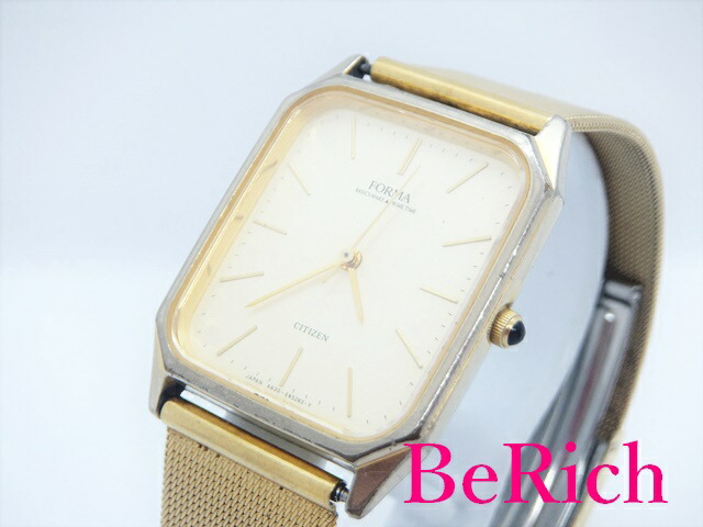 【楽天市場】シチズン CITIZEN フォルマ FORMA レディース 腕時計 4631-E63018 アイボリー 文字盤 SS ゴールド ...