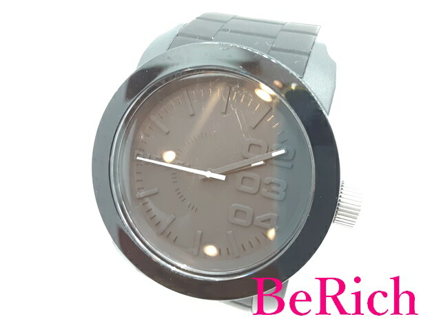 【楽天市場】ディーゼル DIESEL メンズ 腕時計 フランチャイズ DZ1437 黒 ブラック 文字盤 SS ラバー ブレス アナログ ...