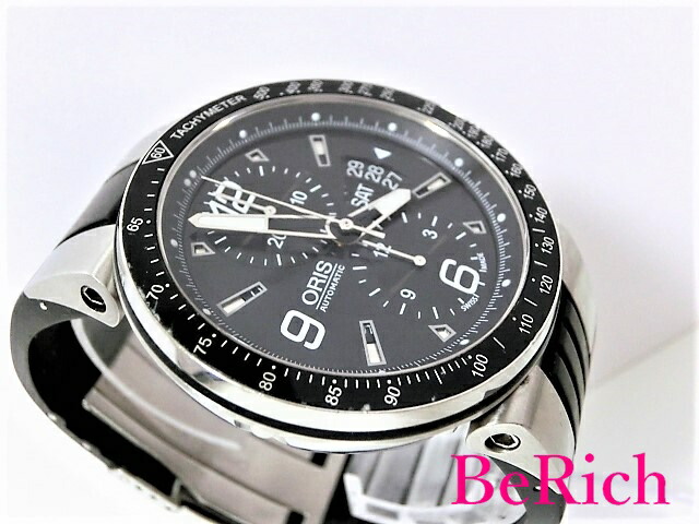 【楽天市場】オリス ウィリアムズ 7614 デイデイト クロノグラ メンズ 腕時計 自動巻き SS/ラバー ブラック文字盤 ORIS 【中古】【送料無料】 mk2043：BeRich 楽天市場支店