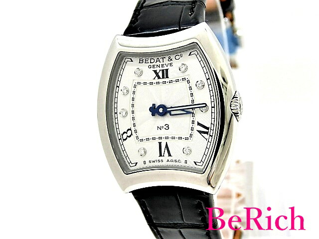 【楽天市場】未使用品 ベダ＆カンパニー NO.3 B305.010.109 8Pダイヤ レディース 腕時計 クォーツ QZ SS/レザー ...