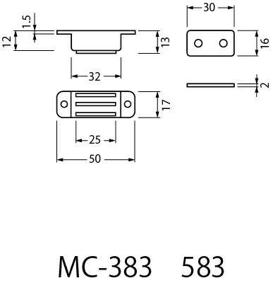 【楽天市場】ベスト マグネットキャッチ MC-383 #MC383：ベスト オンラインストア