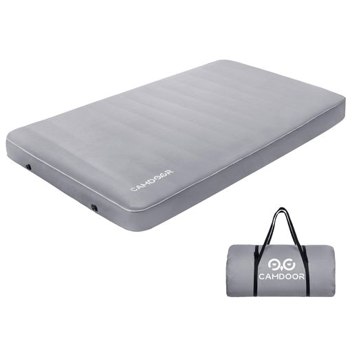 楽天市場】CAMDOORキャンプマットエアーマットダブル厚手10cm【90秒
