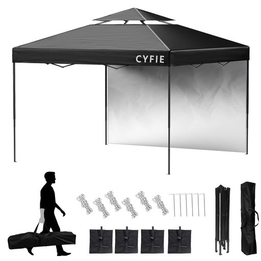 楽天市場】ApeexCanopy軽量ワンタッチタープテント3mx3m収納バッグ付き