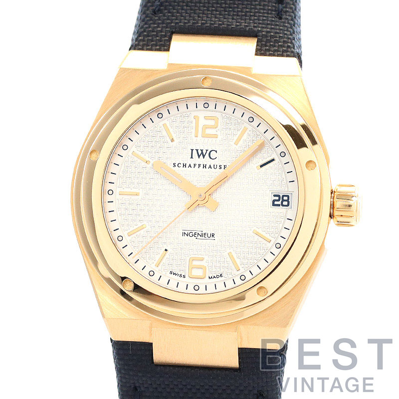【楽天市場】【OH済】 アイダブリューシー 【IWC】 インヂュニア ミッドサイズ IW451505 ボーイズ シルバー K18ローズゴールド ...