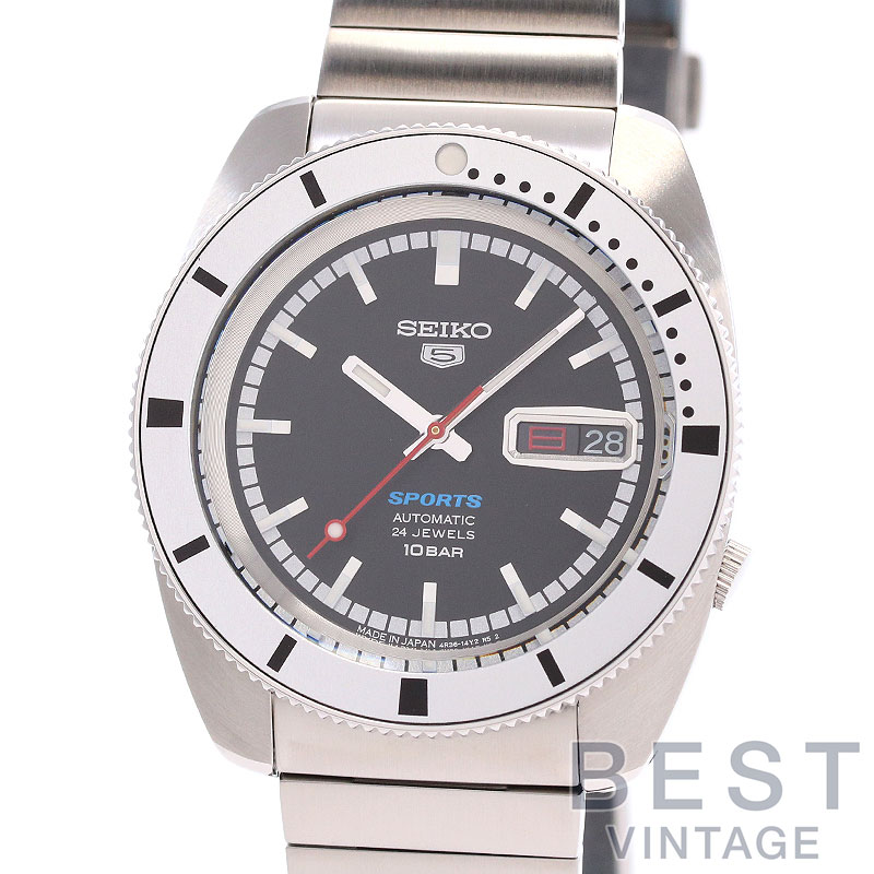 【楽天市場】セイコー 【SEIKO】 5スポーツ ヘリテージデザイン復刻 限定モデル SBSA271 (4R36-16L0) メンズ ブラック ...