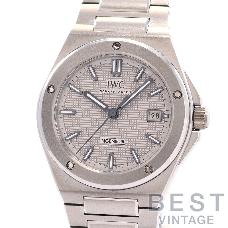 【楽天市場】アイダブリューシー 【IWC】 インヂュニアオートマティック 40 IW328904 メンズ グレー チタン 腕時計 時計 ...