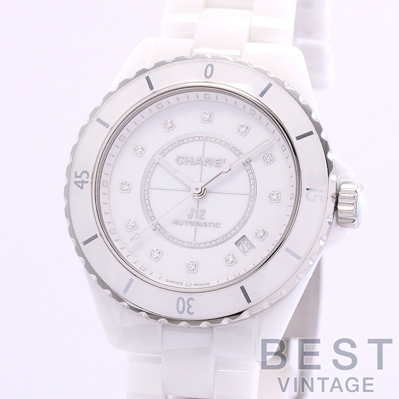 【楽天市場】シャネル 【CHANEL】 J12 キャリバー12.1 38MM H5705 メンズ ホワイト セラミック 腕時計 時計 J12 ...