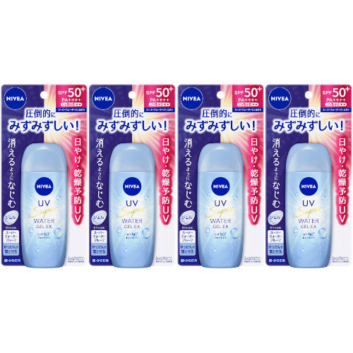 【楽天市場】ニベアUV ウォータージェルEX 80g【4個セット】【メール便】(4901301432322-4)：ベストHBI