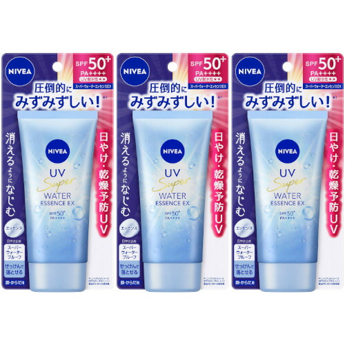 【楽天市場】ニベアUV ウォーターエッセンスEX 80g【3個セット】【定形外郵便】(4901301432315-3)：ベストHBI