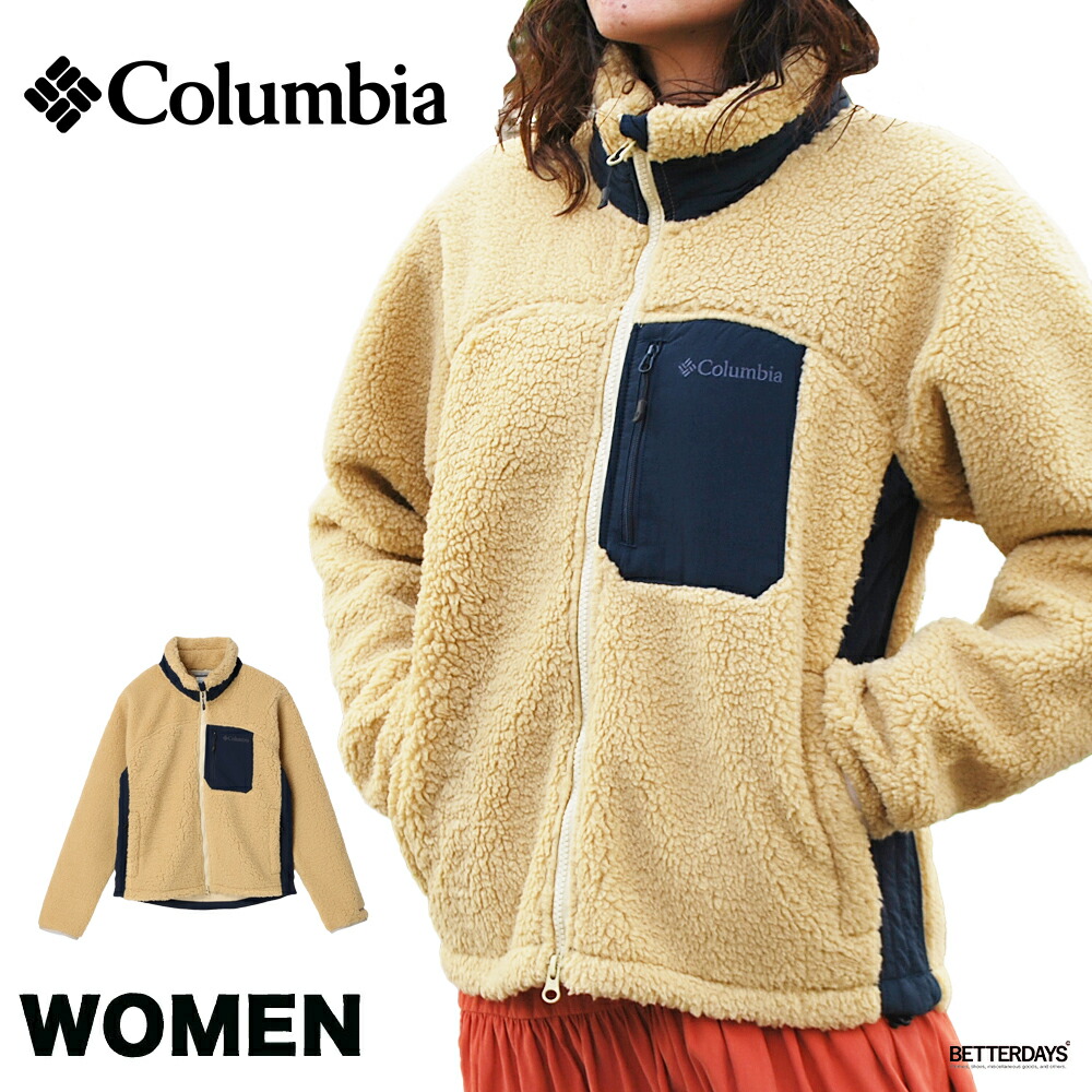【楽天市場】フリースジャケット ボア コロンビア ウィメンズ アーチャーリッジIIIフルジップ Columbia 【国内正規品】PL4478 ...