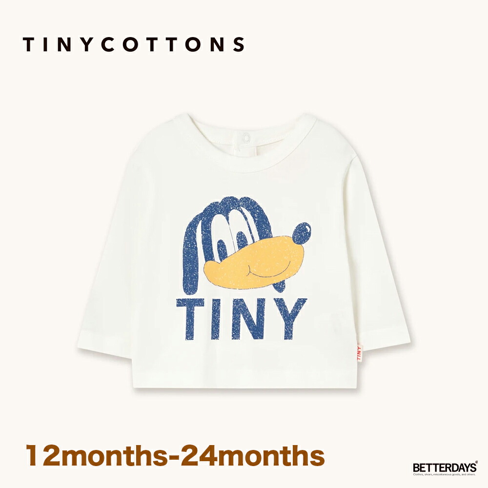 【楽天市場】【1000円OFFクーポン配布中 8月買い物マラソン】ロンT キッズ ベビー ロングTシャツ Tiny Dog Graphic Baby tee TINY COTTONS タイニー ...