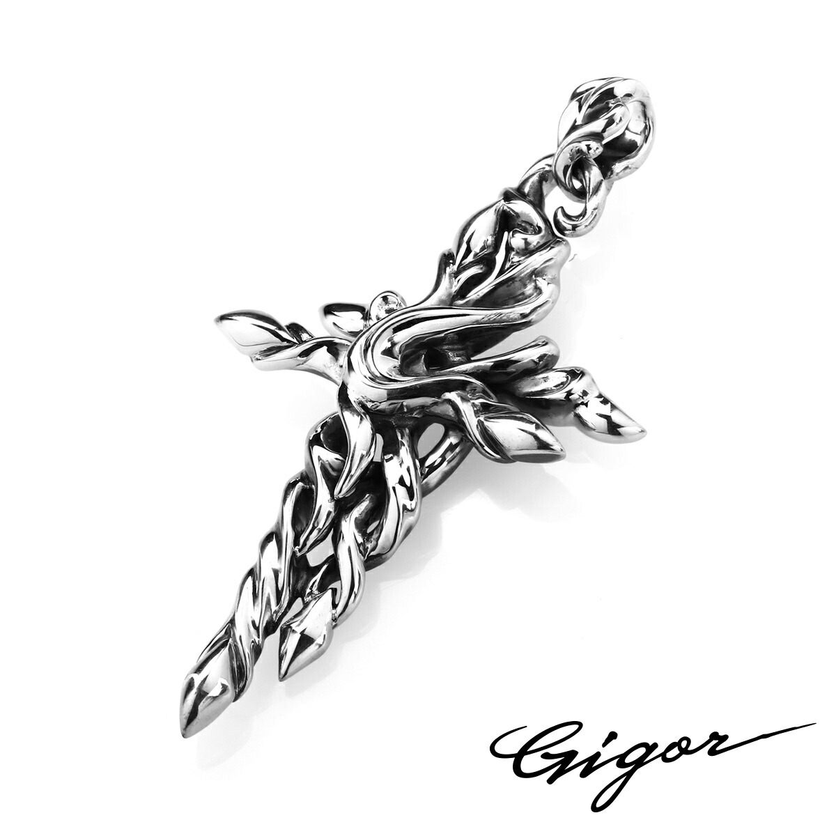 【楽天市場】ジゴロウ クレストパスペンダント（トップのみ） メンズ レディース シルバー アクセサリー ジュエリー GIGOR ...