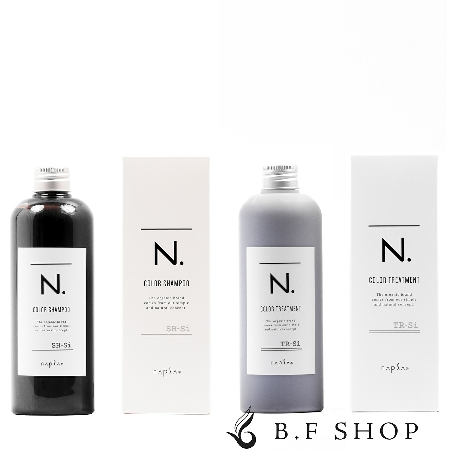 【楽天市場】【セット品】ナプラ N. カラーシャンプー Si シルバー 320ml ＆ トリートメント 300g エヌドット napla LSC：B.F SHOP