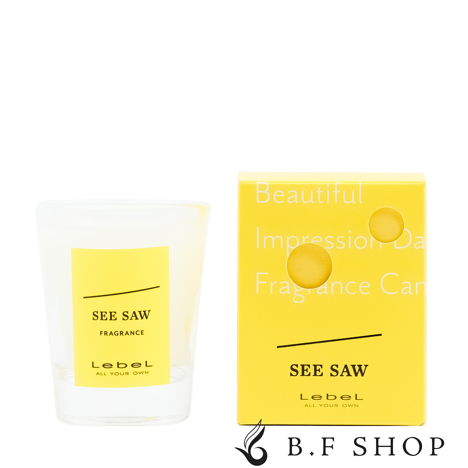 【楽天市場】ルベル シーソー フレグランスキャンドル 40g SEE SAW LSC：B.F SHOP