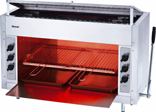 【楽天市場】リンナイガス赤外線グリラー RGP-46SV(A) ペット(大) 立ち消え安全装置付：ベストフォーライフ Fine