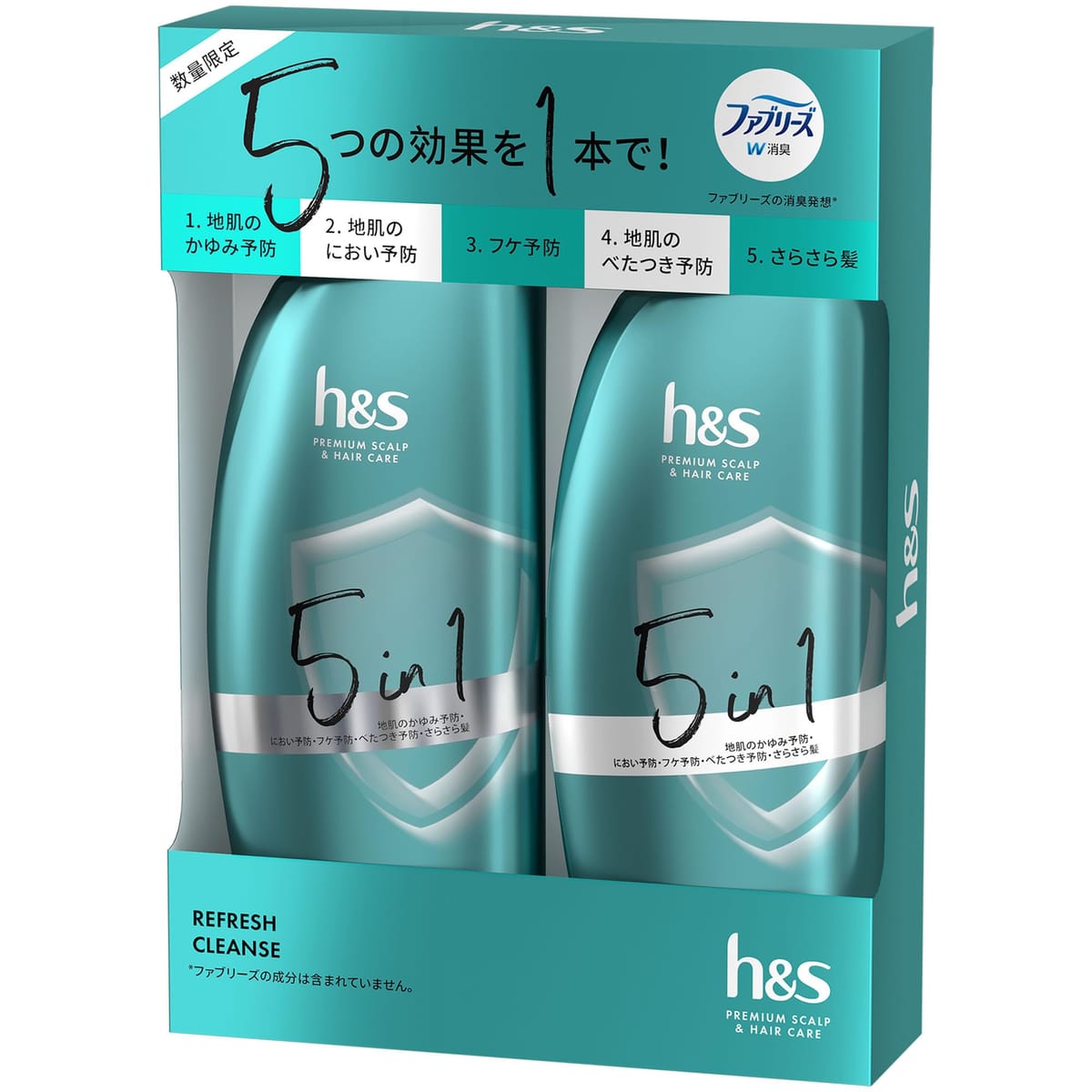 【楽天市場】h&s リフレッシュクレンズシリーズ シャンプー＋コンディショナー数量限定セット350g+350g：BF-select