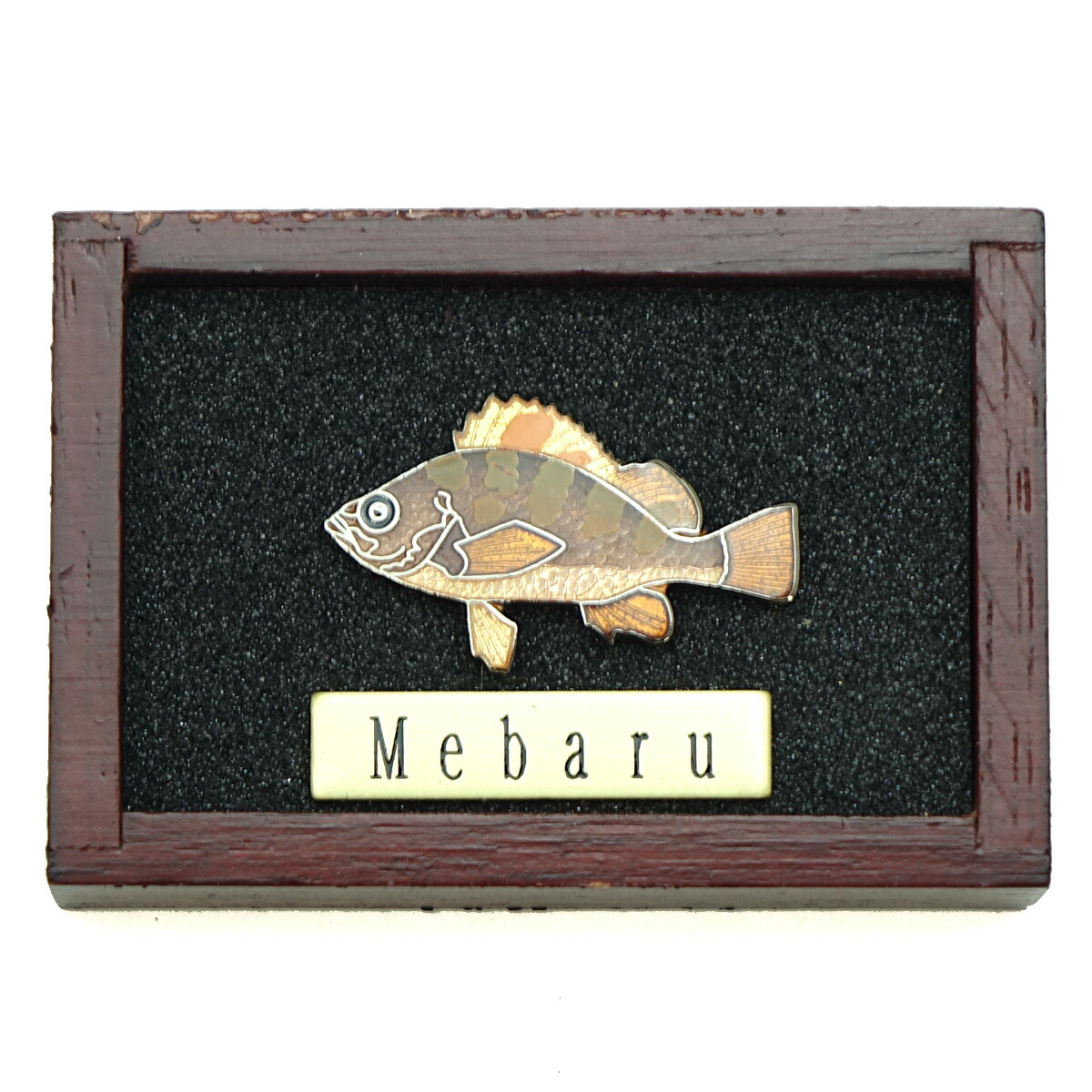 【楽天市場】魚ピンズ メバル 眼張 本七宝 ビンテージ フィッシュ ピンズ Vintage Fish Pin's 海水魚 ピンバッジ 釣り ...