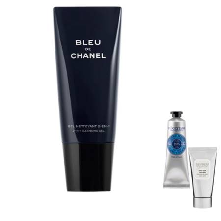 【楽天市場】★女子力UPコフレ/送料無料★シャネル ブルー ドゥ シャネル 2-IN-1 クレンジング ジェル(100mL) ハンドクリーム ...