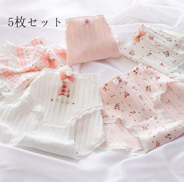 【楽天市場】女性用 大きいサイズ 少女 ショーツのみ 女性下着 ファッション 5枚セット パンツ 通気 パンティ 大人 すっぽり 肌着 ...