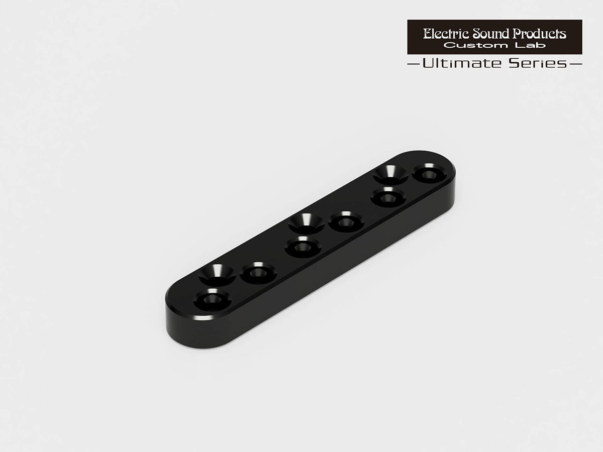 【楽天市場】【ESP Parts】ESP String Back Plate 6 Black [ESP Custom Lab Ultimate ...