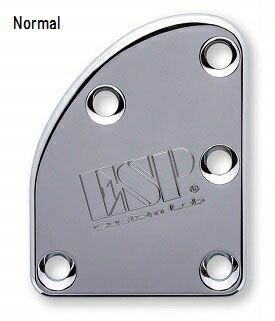 【楽天市場】ESP Custom Lab Parts T-5 Neck Set Plate Brass Normal Chrome [ESP ...