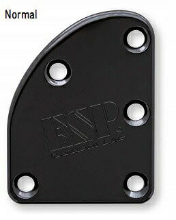 【楽天市場】ESP Custom Lab Parts T-5 Neck Set Plate Brass Normal Black [ESP純正 ...