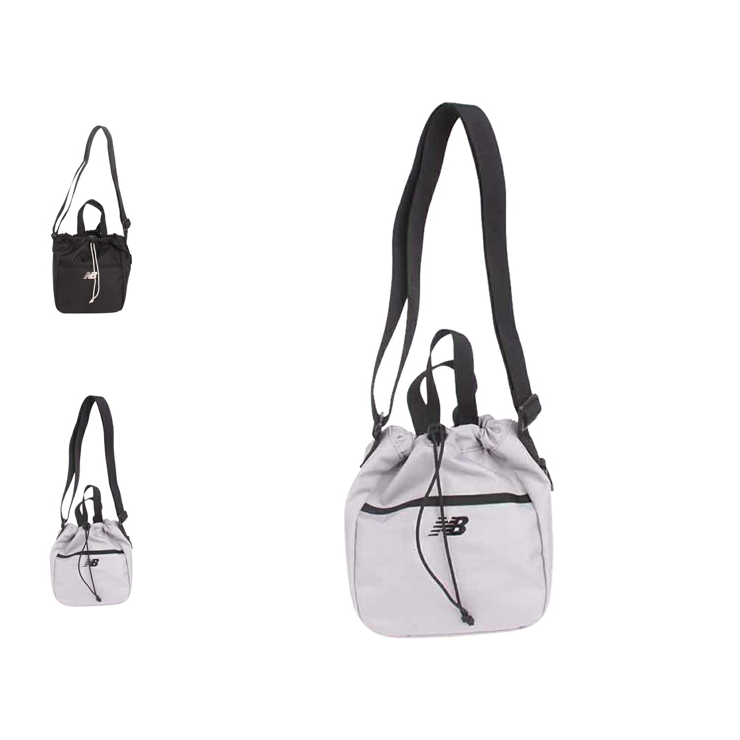 【楽天市場】new balance DRAWSTRING SHOULDER BAG ニューバランス バッグ ショルダーバッグ メンズ ...