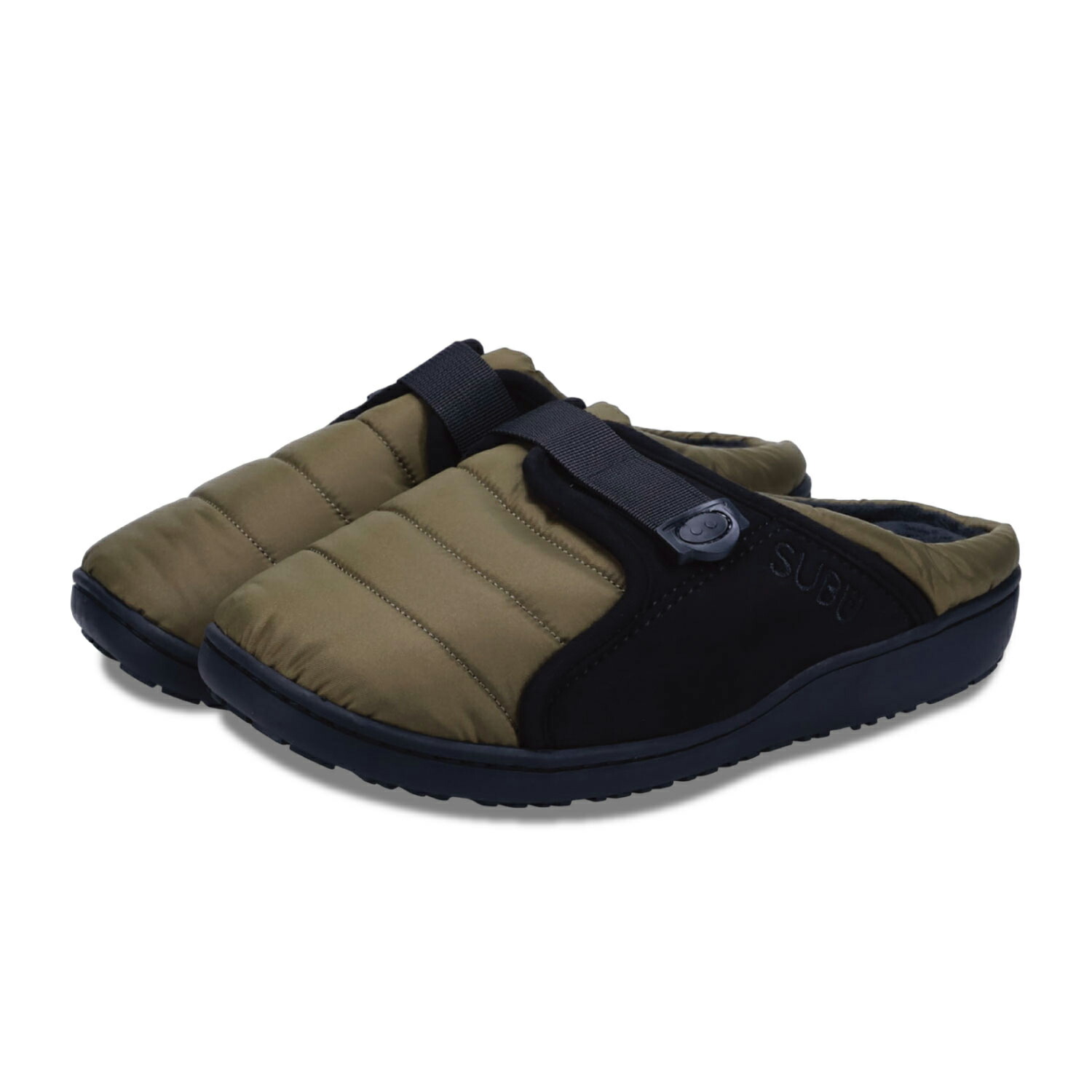 【楽天市場】【最大1000円OFFクーポン配布中】_SUBU BELT スブ サンダル スリッパ スリッポン ベルト メンズ レディース 冬用 ブラック ベージュ カーキ 黒 ...