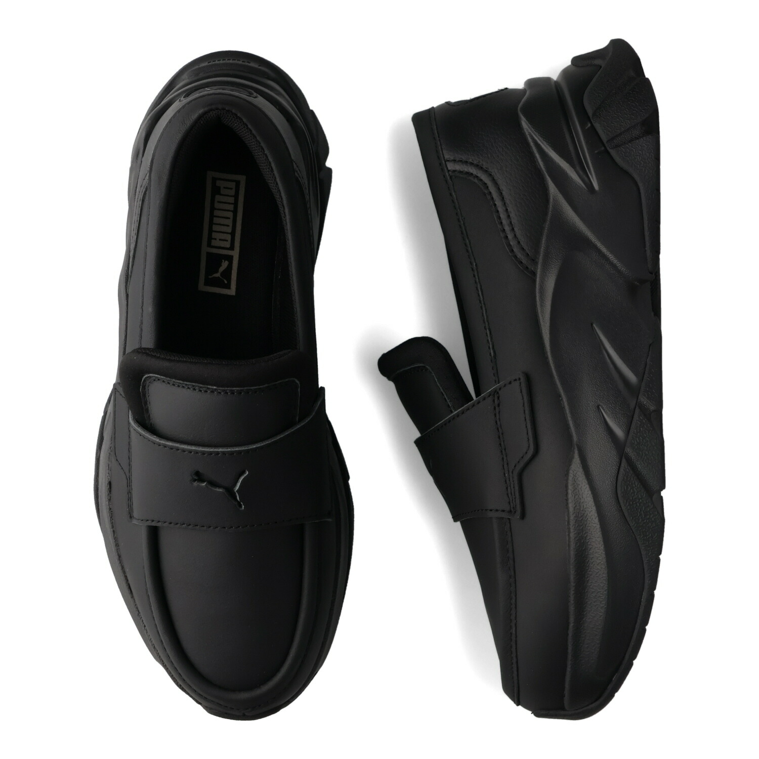 【楽天市場】PUMA SOPHYR LOAFER プーマ ローファー ソフィール レディース 厚底 ブラック 黒 397730：Findoriy