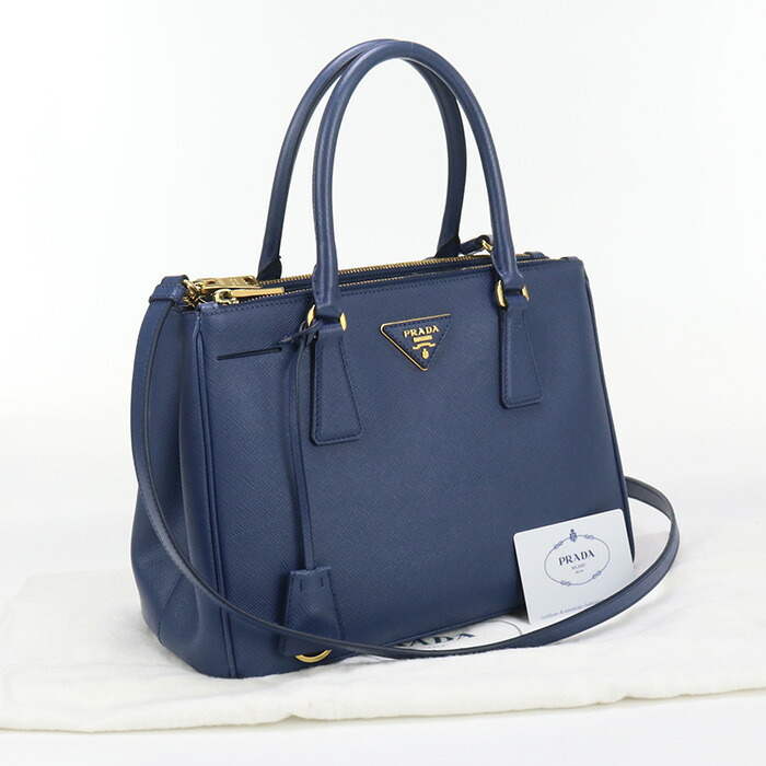 【楽天市場】【ポイント10倍】【中古良品】PRADA プラダ トートバッグ 1BA863 NZV F0016 ミディアムバッグ ガレリア ...