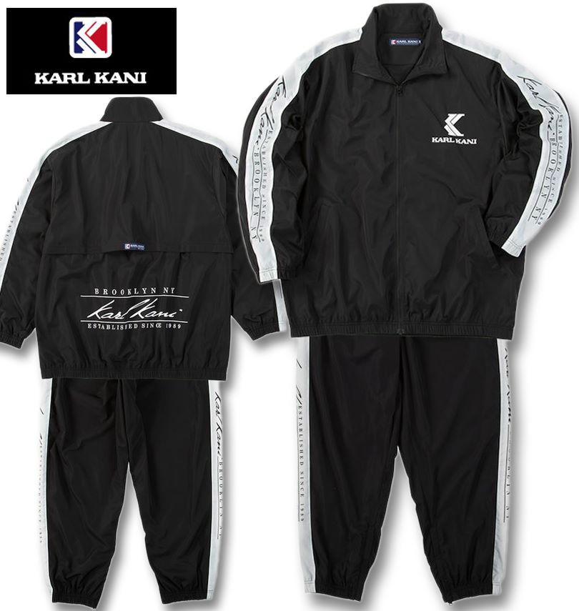 楽天市場】大きいサイズ メンズ KARL KANI 裏メッシュ ブレーカー