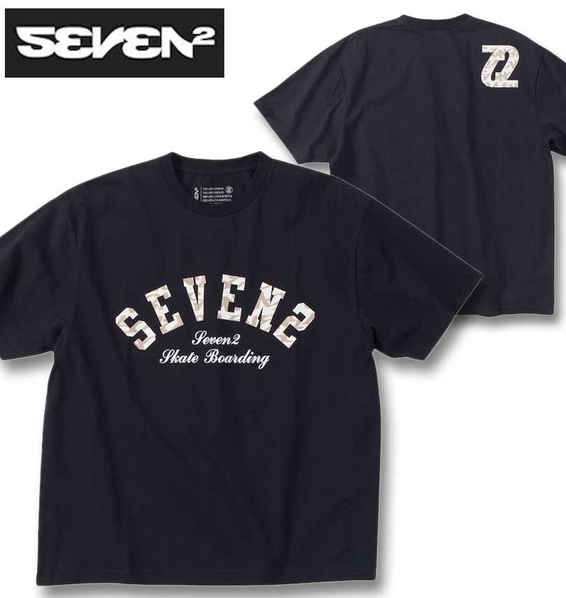 【楽天市場】大きいサイズ メンズ SEVEN2 天竺 半袖 Tシャツ ブラック 3L 4L 5L 6L 送料無料：大きいサイズの専門店ビックリベロ