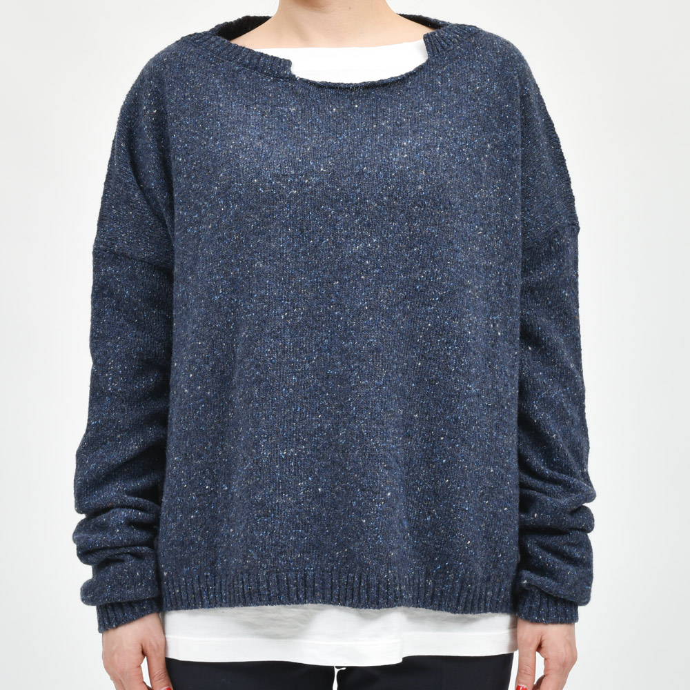 【楽天市場】ma'ry'ya（マリア）YNK082 ウールナイロンシルクボートネックニット 26042011025：biglietteria