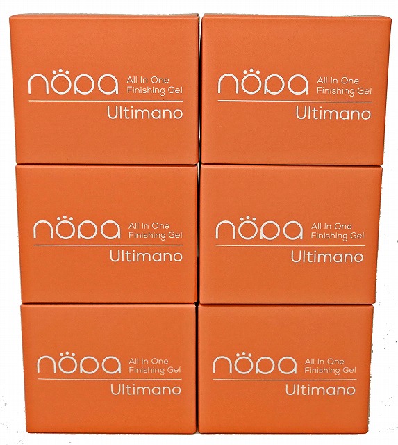 【楽天市場】nopa (ノパ) オールインワン フィニッシング ゲル ウルティマーノ 80g×6個：今日美人