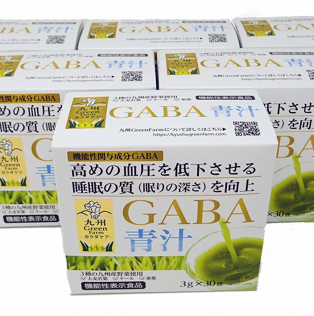 【楽天市場】新日配薬品 九州Green Farm カラダケア GABA青汁 機能性表示食品 3g×30袋入×6個：今日美人