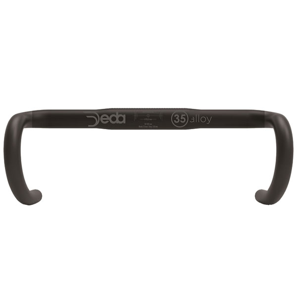 【楽天市場】DEDA ELEMENTI デダ エレメンティ M35 RHM アロイ ドロップバー 35.0 BLACK ハンドルバー：自転車の ...