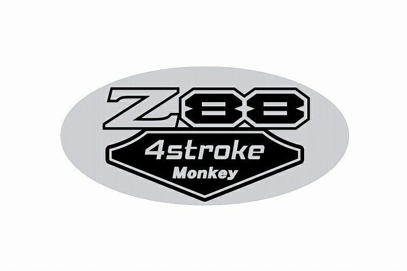 【楽天市場】モンキー（MONKEY） サイドカバーZ88 Limited Z50J6ステッカー MINIMOTO（ミニモト）：バイク メンテ館