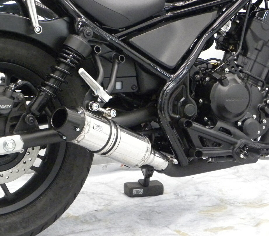 【楽天市場】レブル250（Rebel250）2BK-MC49 スリップオンマフラー バレットタイプ ステンレス仕様 ウイルズウィン（WirusWin）：バイク メンテ館