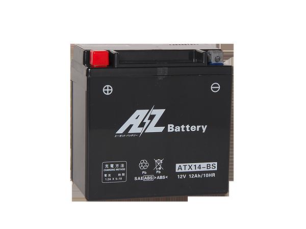 【楽天市場】XJR1200 ﾊﾞｯﾃﾘｰ AZﾊﾞｯﾃﾘｰ ATX14-BS AZ MCﾊﾞｯﾃﾘｰ 液入り：バイクマン 楽天市場店