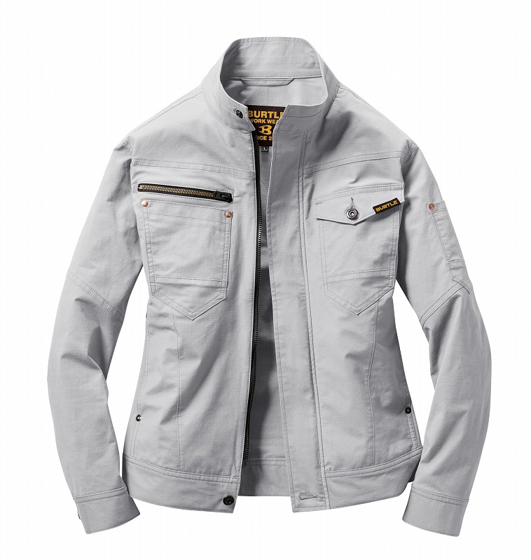 【楽天市場】BURTLE バートル 591 長袖ジャケット シルバー 4Lサイズ 春夏用 ユニセックス 上着 ブルゾン 接触冷感 ストレッチ 作業服 作業着 ユニホーム スポーツ レジャー ...