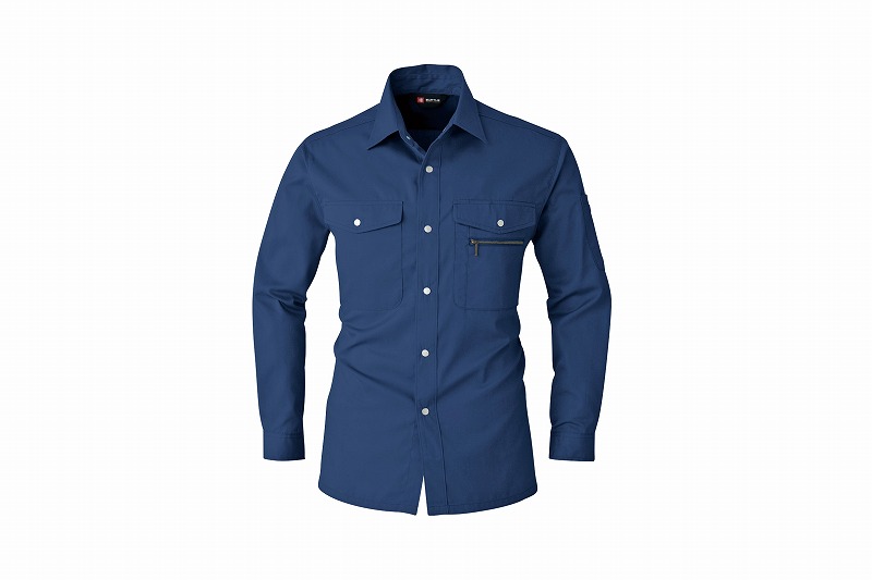 【楽天市場】BURTLE バートル 620 長袖シャツ ネイビー Mサイズ オールシーズン メンズ 制電ケア リサイクル 作業服 作業着 ユニホーム 600/615シリーズ：バイクマン 楽天市場店