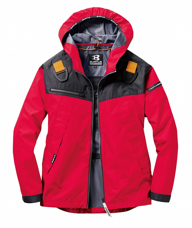 【楽天市場】BURTLE バートル AC1091 エアークラフトパーカー長袖ジャケット 服のみ カーディナル Sサイズ ユニセックス 上着 ブルゾン 熱中症対策 UVカット 撥水防汚 作業服 ...