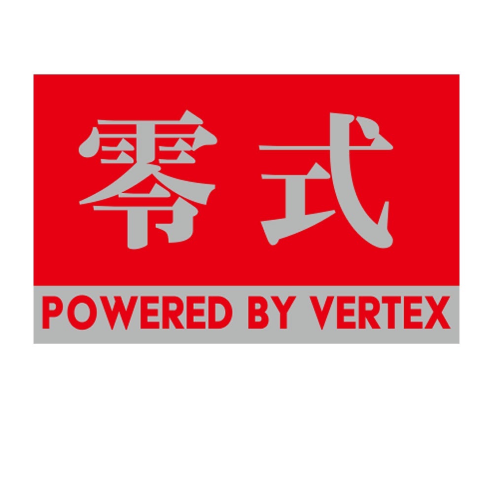 【楽天市場】零式 アルミ耐熱ステッカー POWERED BY VERTEX：バイクマン 楽天市場店