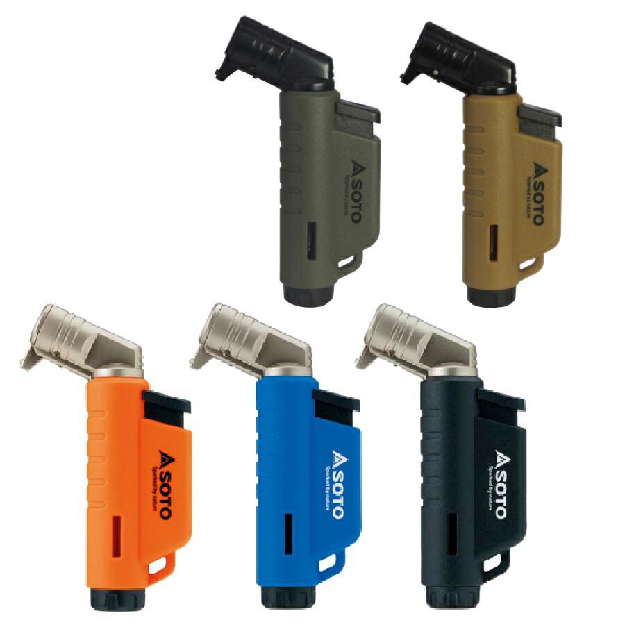 【楽天市場】ソト SOTO マイクロトーチ アクティブ ST-486 [着火器 超小型強力耐風バーナー]：BikeJIN SHOP 楽天市場店