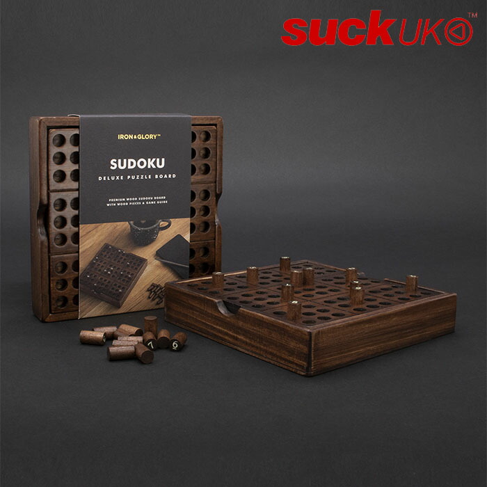 【楽天市場】【送料無料】『数独 ウッデンパズル Sudoku』【サックユーケー suck UK パズル ボードゲーム アウトドア ゲーム ...