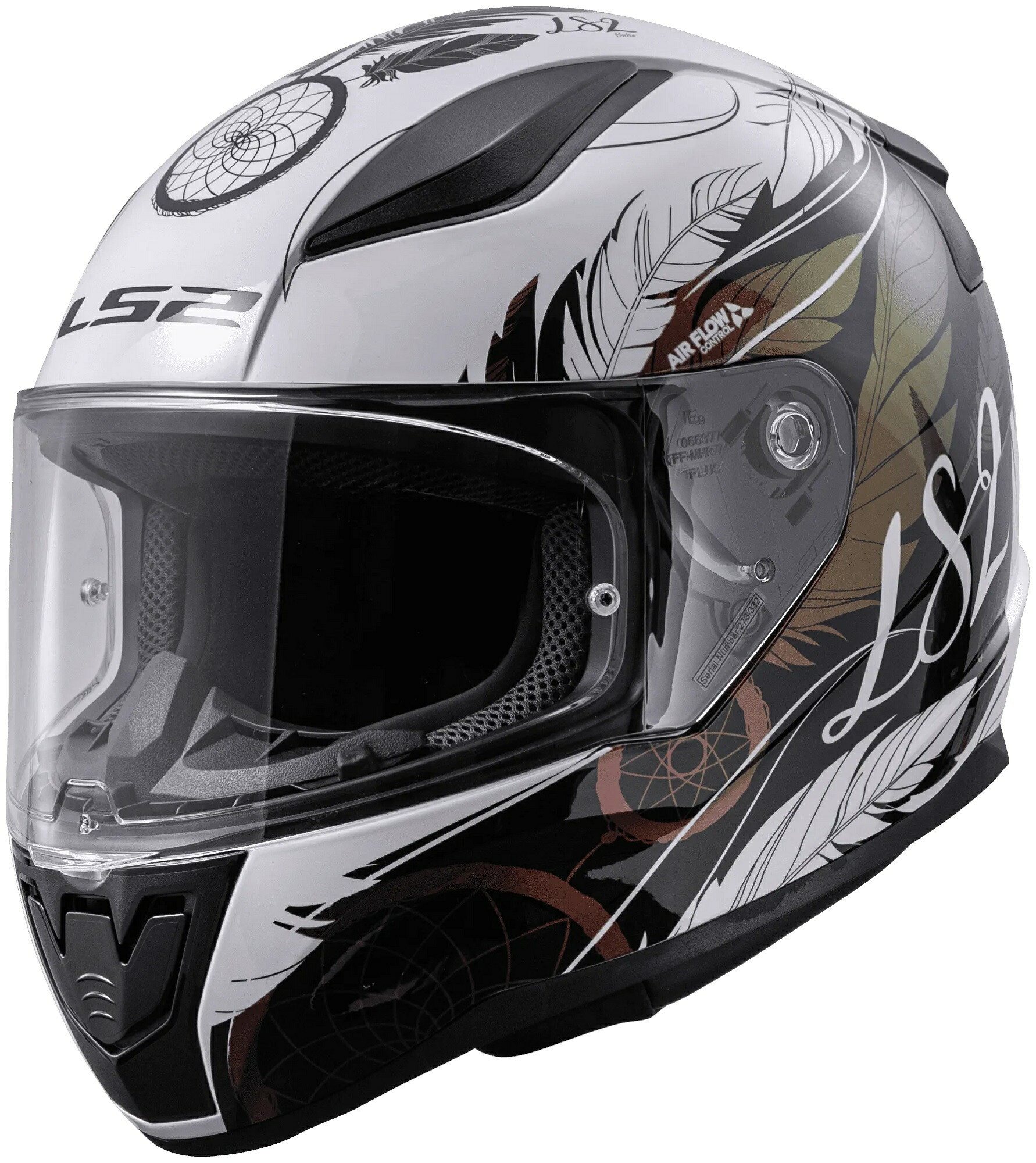 【楽天市場】LS2 HELMETS（LS2 ヘルメット） RAPID II WHITE BLACK PINK （基本性能を高めた軽量でソフトなかぶり心地のベーシックフルフェイスヘルメット！世界 ...