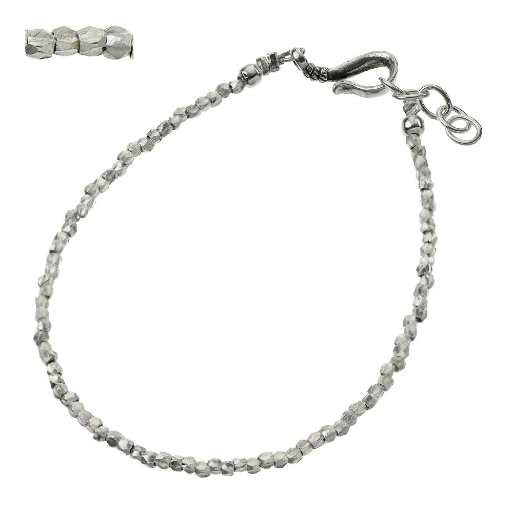 【楽天市場】Binich(ビニッチ) カレンシルバー ビーズ ブレスレット メンズ シルバー アクセサリー シルバー950 エスニック 925 細め [シルバーブレスレット]：シルバー ...